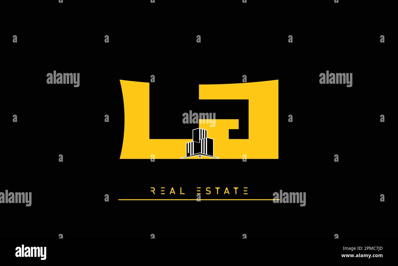 Lj real estate logo hi-res stock photography and images - Alamy
