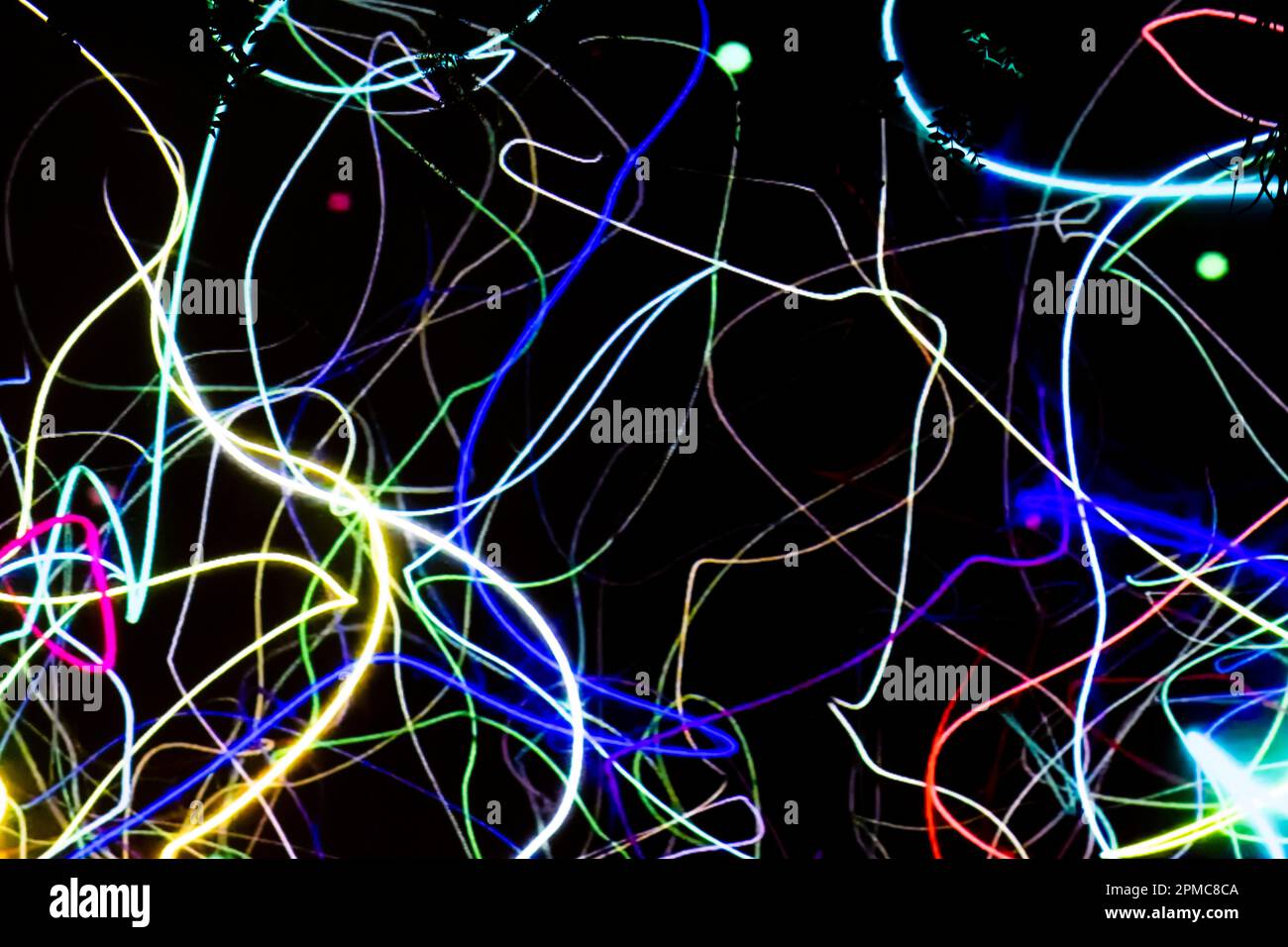 Abstract light painting scene texture background handmade on a solid ...