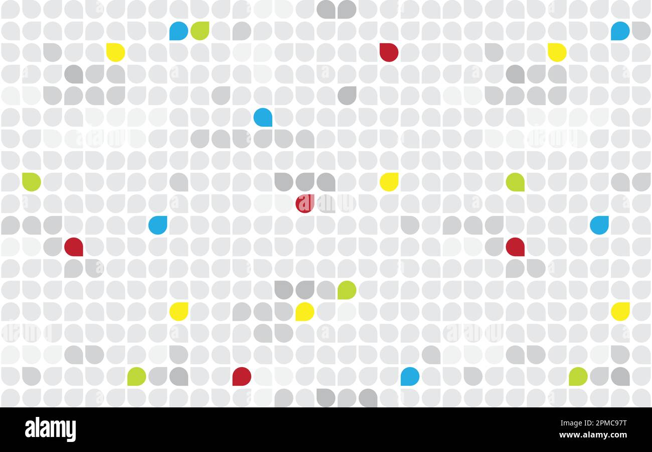 Drop Pixel dot geometric background wallpaper Stock Vector Image & Art ...