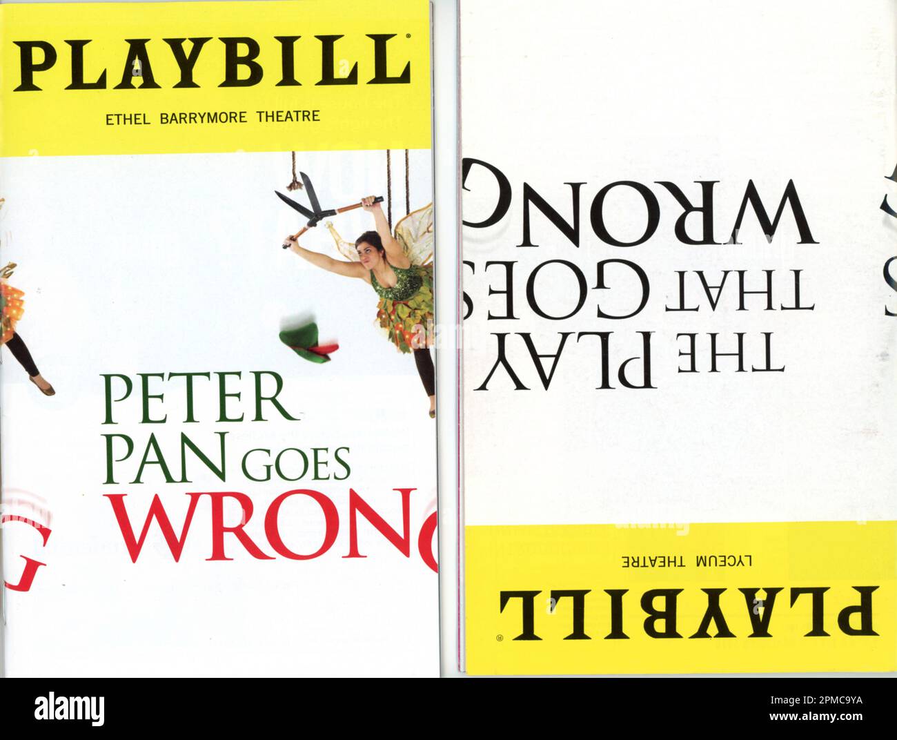 "Peter Pan Goes Wrong" and "The Play That Goes Wrong" Broadway Theatre ...