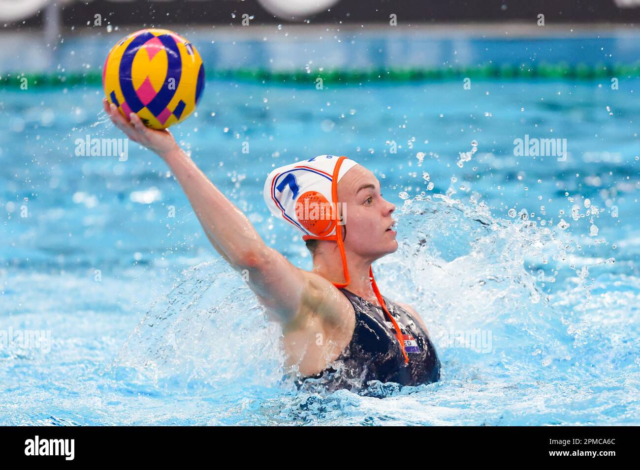 ROTTERDAM, NETHERLANDS - APRIL 12: Bente Rogge of the Netherlands ...