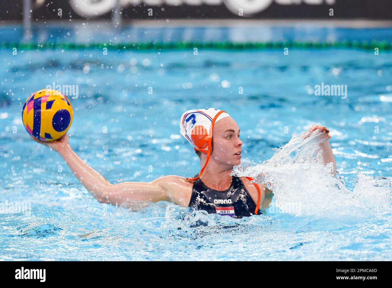 ROTTERDAM, NETHERLANDS - APRIL 12: Bente Rogge of the Netherlands ...