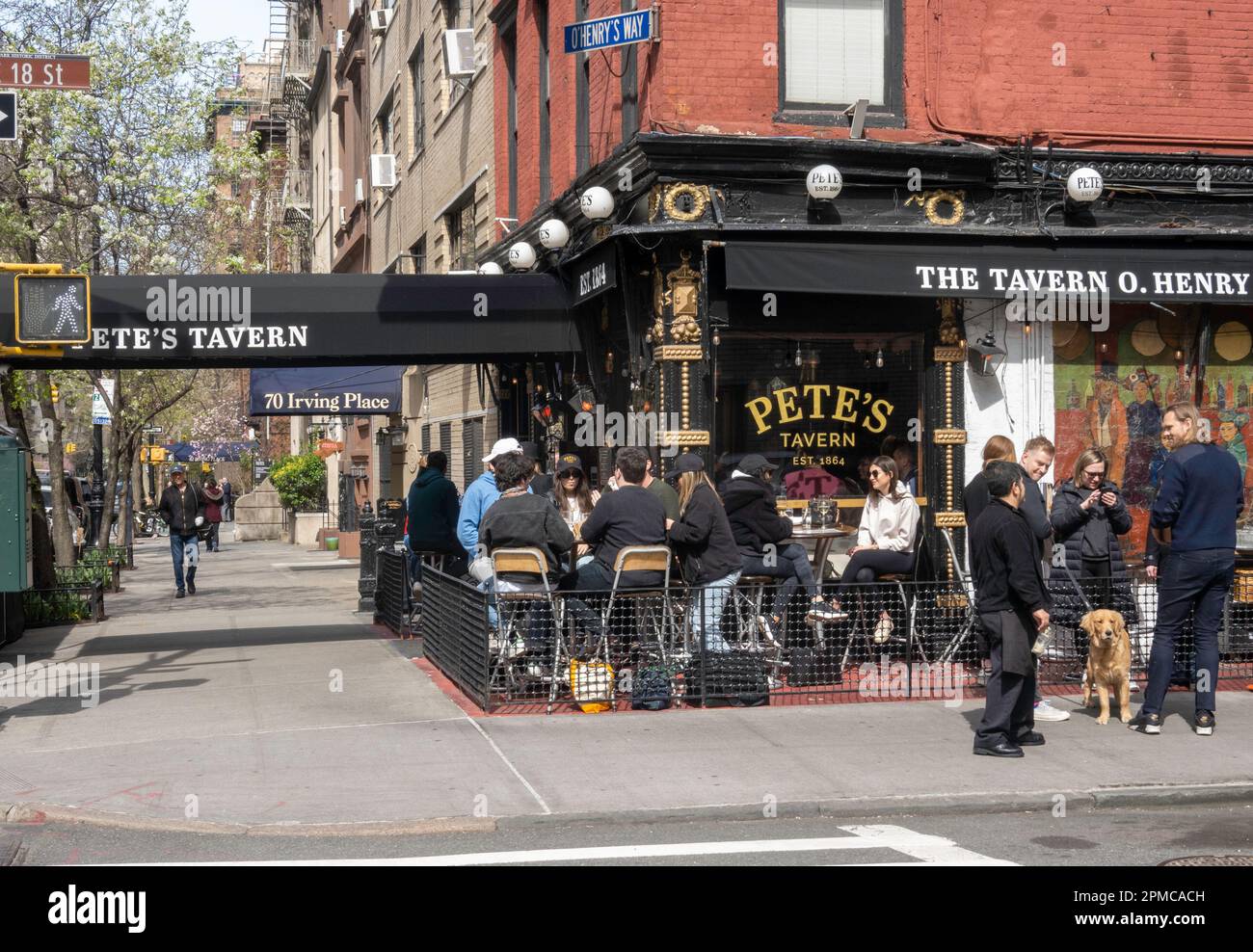 Pete's Tavern in the Gramercy Park neighborhood has been operating ...