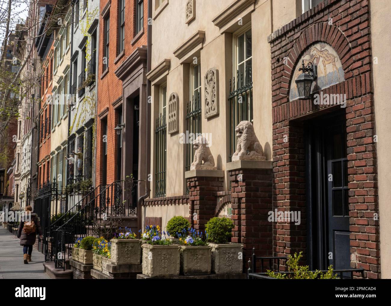 Residential Neighborhood, East 19th Street, NYC, USA 2023 Stock Photo ...