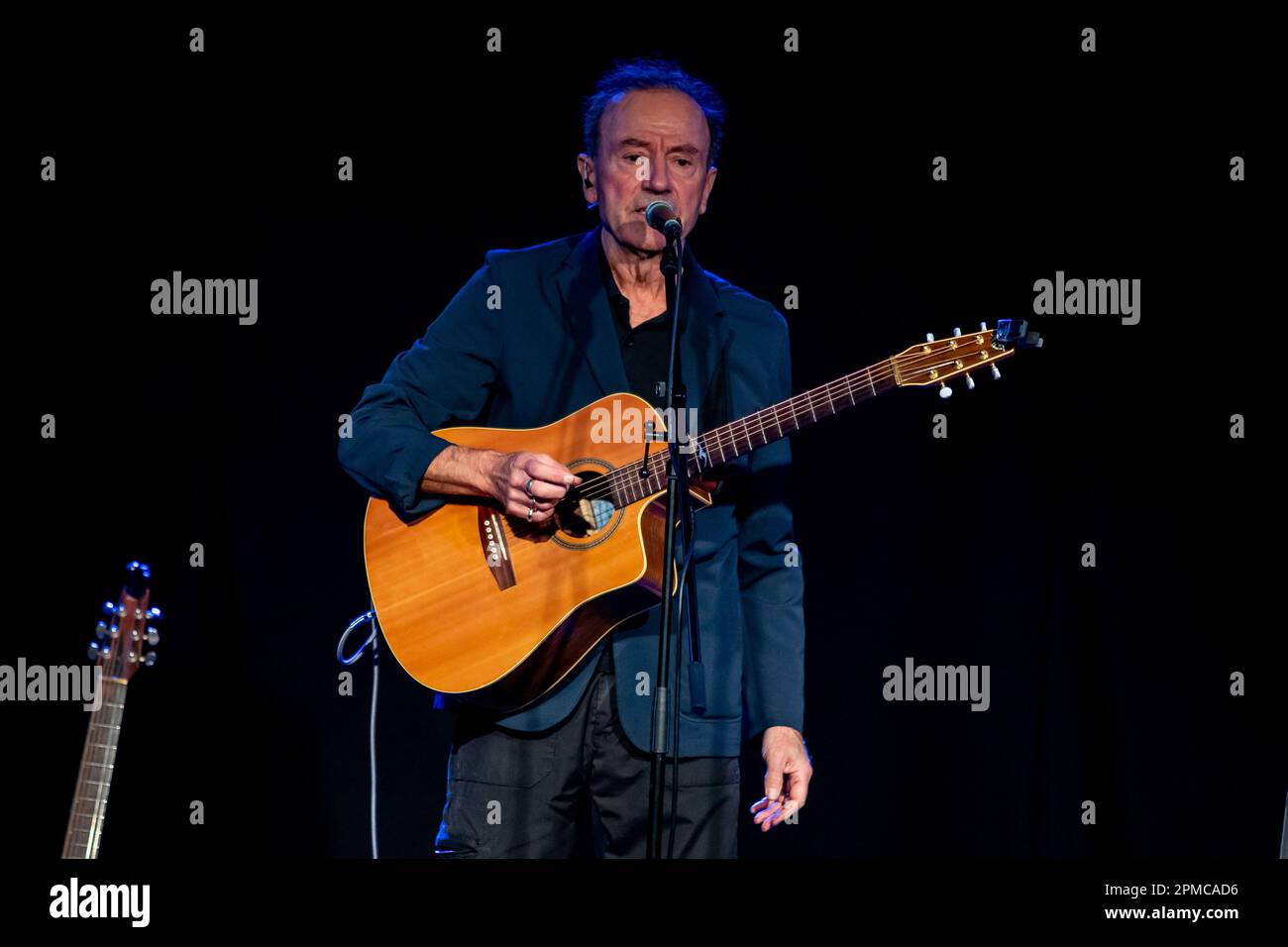 Belfast, UK. 12th Apr, 2023. Hugh Cornwell played The Black Box in ...