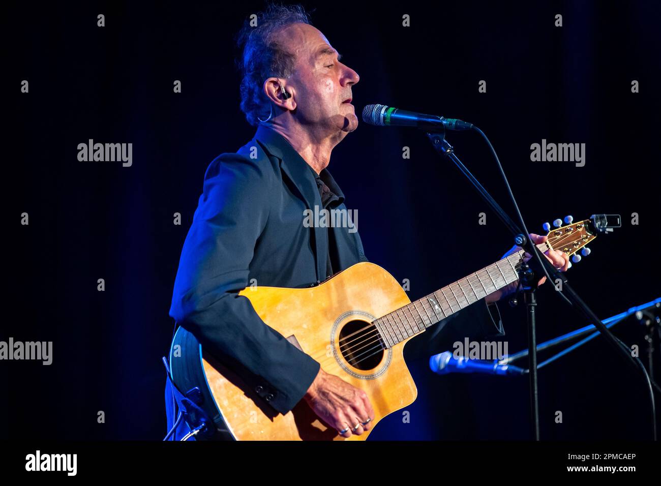 Belfast, UK. 12th Apr, 2023. Hugh Cornwell played The Black Box in ...