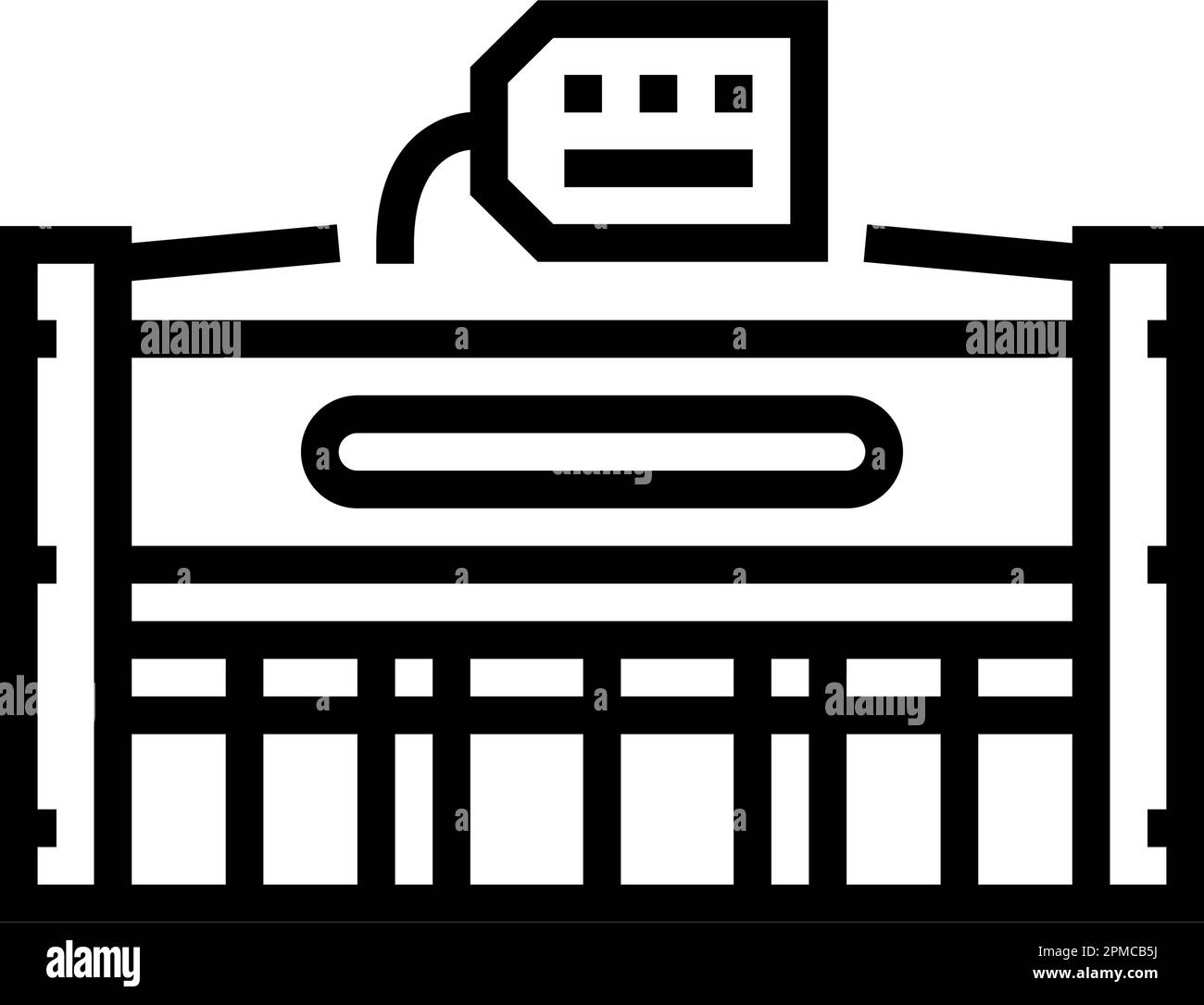 Small supermarket chain Stock Vector Images - Alamy
