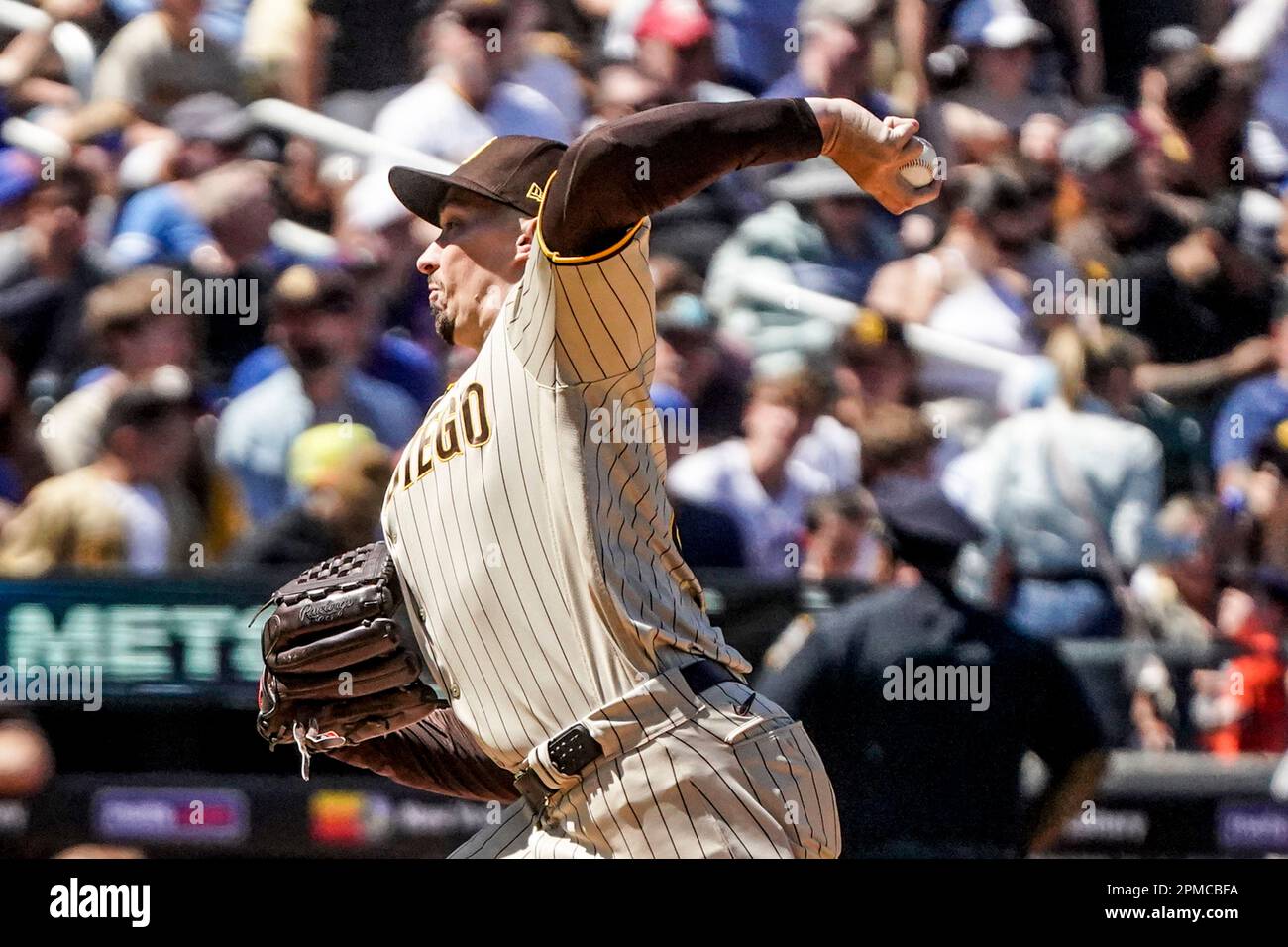 San Diego Padres Blake Snell pitches during the first inning of a ...