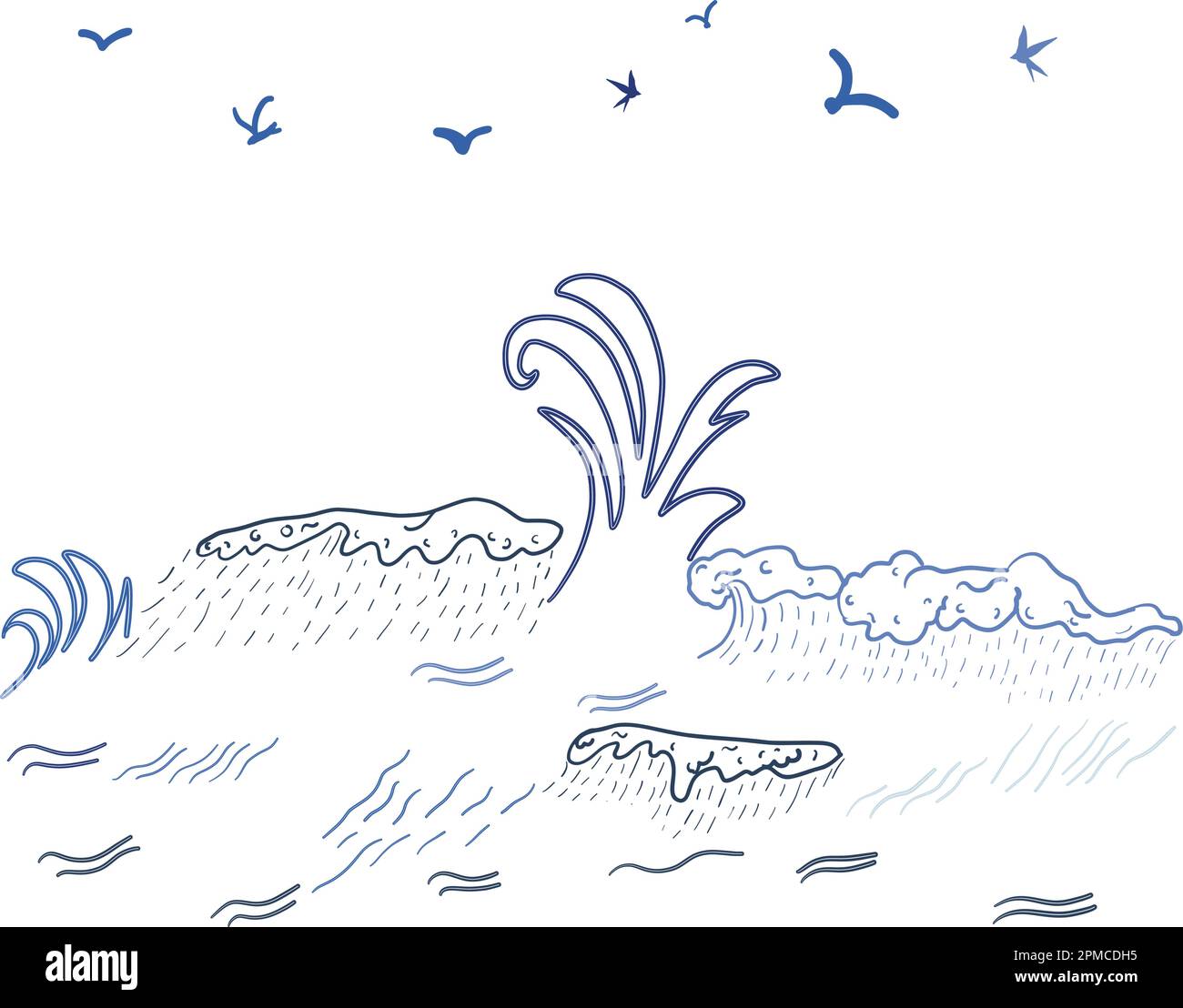 Water texture waves splashes Cut Out Stock Images & Pictures - Alamy