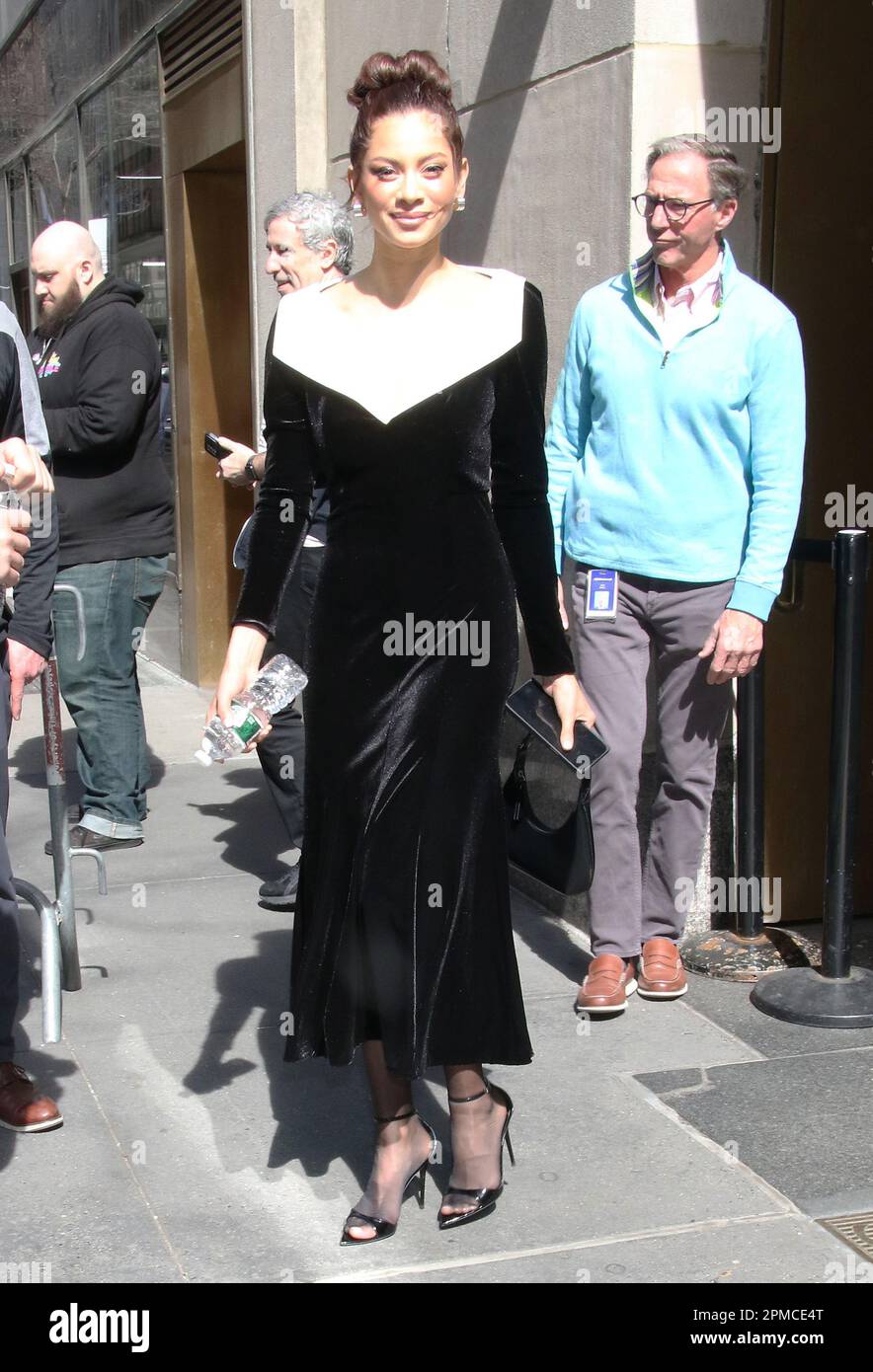 New York, NY, USA. 12th Apr, 2023. Julia Mayorga seen at NBC's Today ...