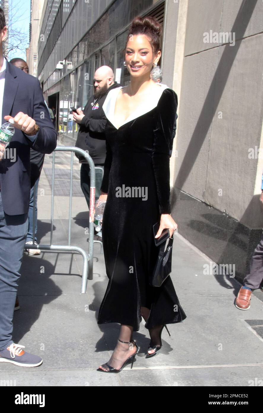 New York, NY, USA. 12th Apr, 2023. Julia Mayorga seen at NBC's Today ...