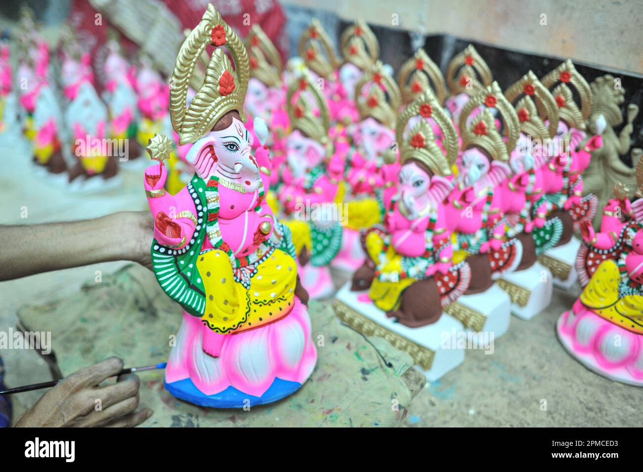 Non Exclusive: April 12, 2023, Sylhet, Bangladesh: Nondi Paul, an Idol ...