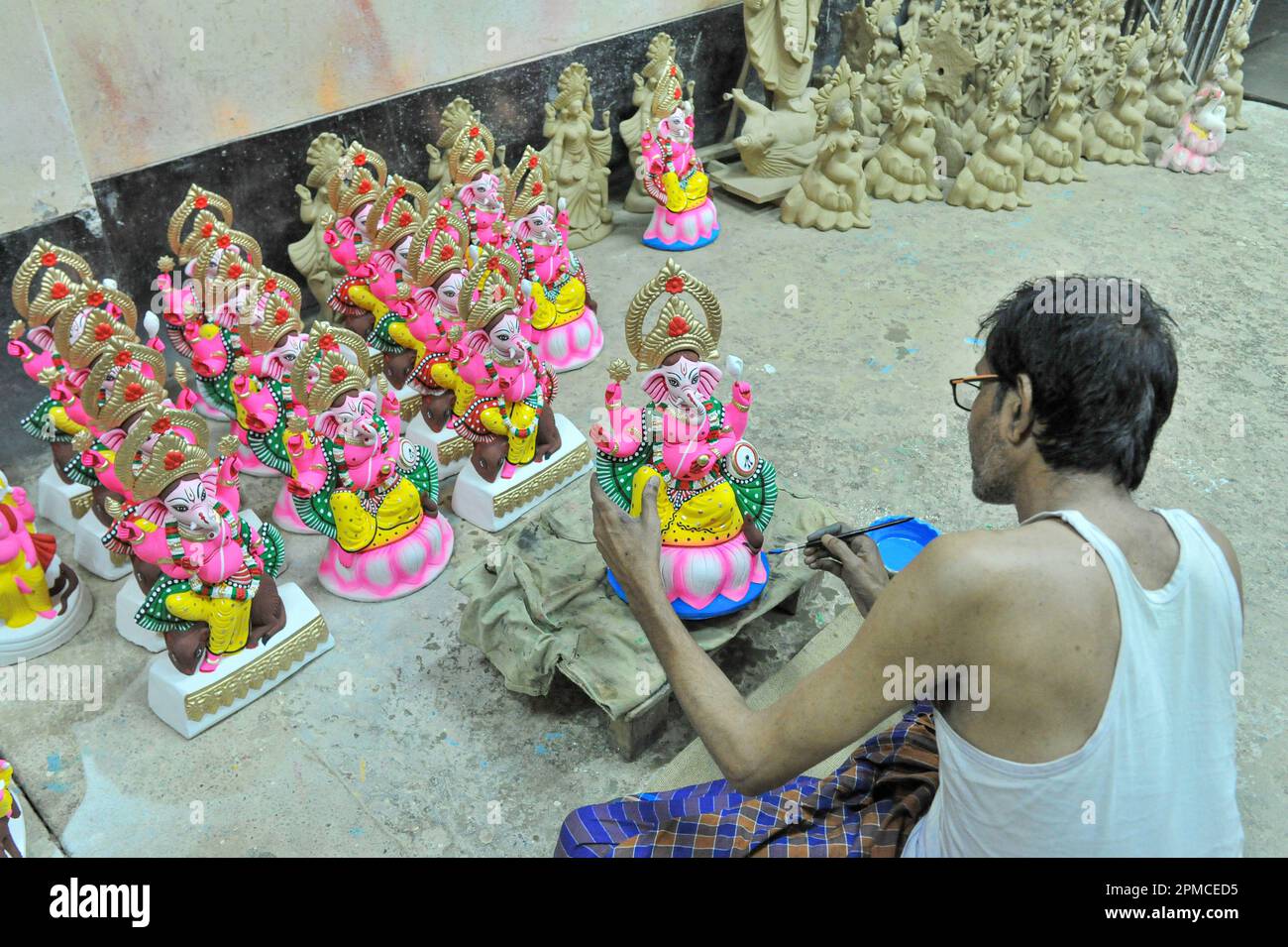 Non Exclusive: April 12, 2023, Sylhet, Bangladesh: Nondi Paul, an Idol ...