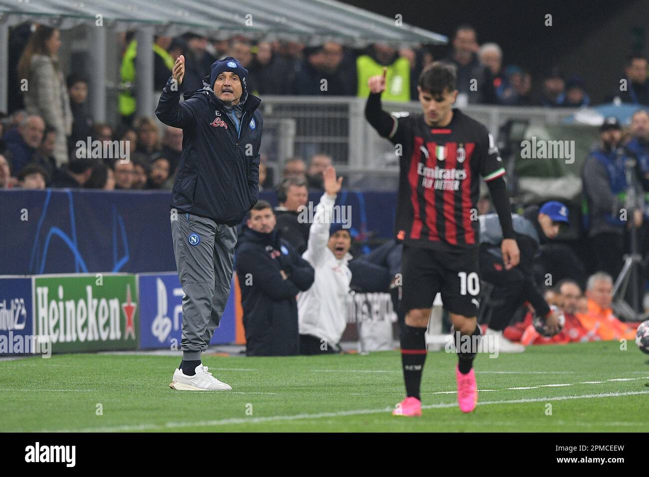 Milan, Italy. 12th Apr, 2023. Luciano Spalletti Head Coach of SSC ...