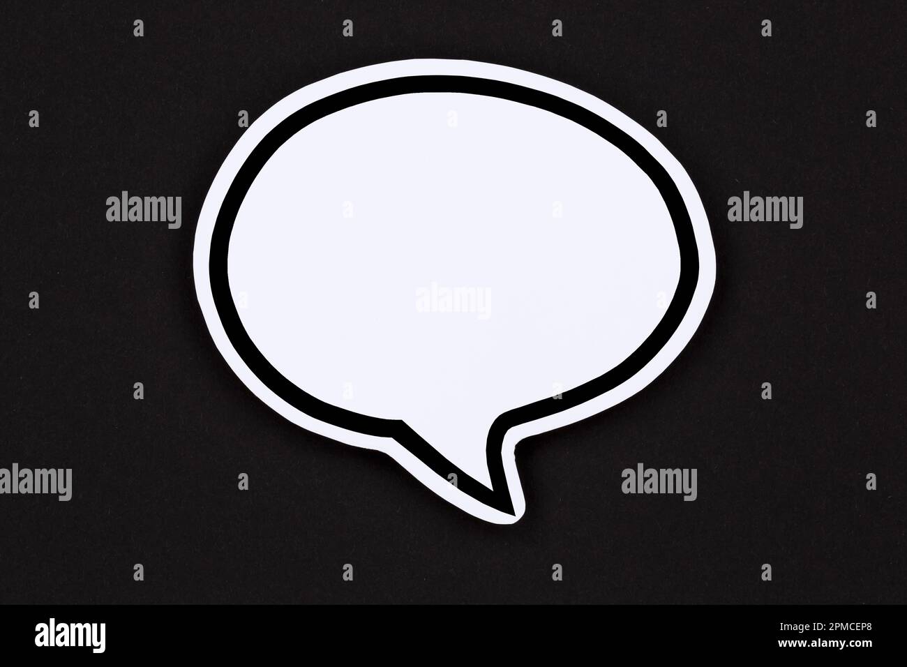 Speech bubble with copyspace copy space say communication concept ...