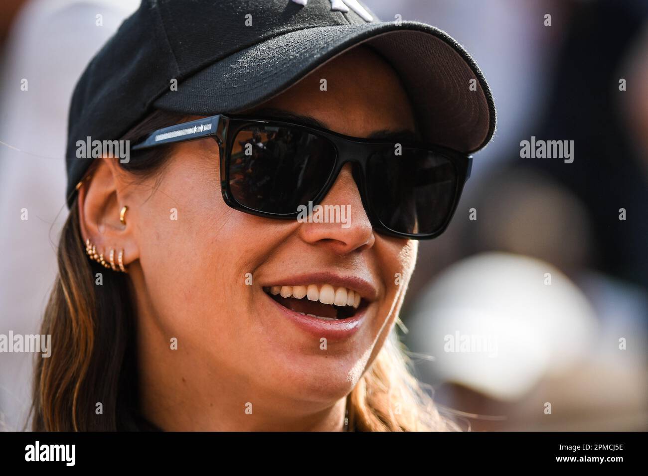 Melissa SATTA girlfriend of Matteo BERRETTINI of Italia during the ...