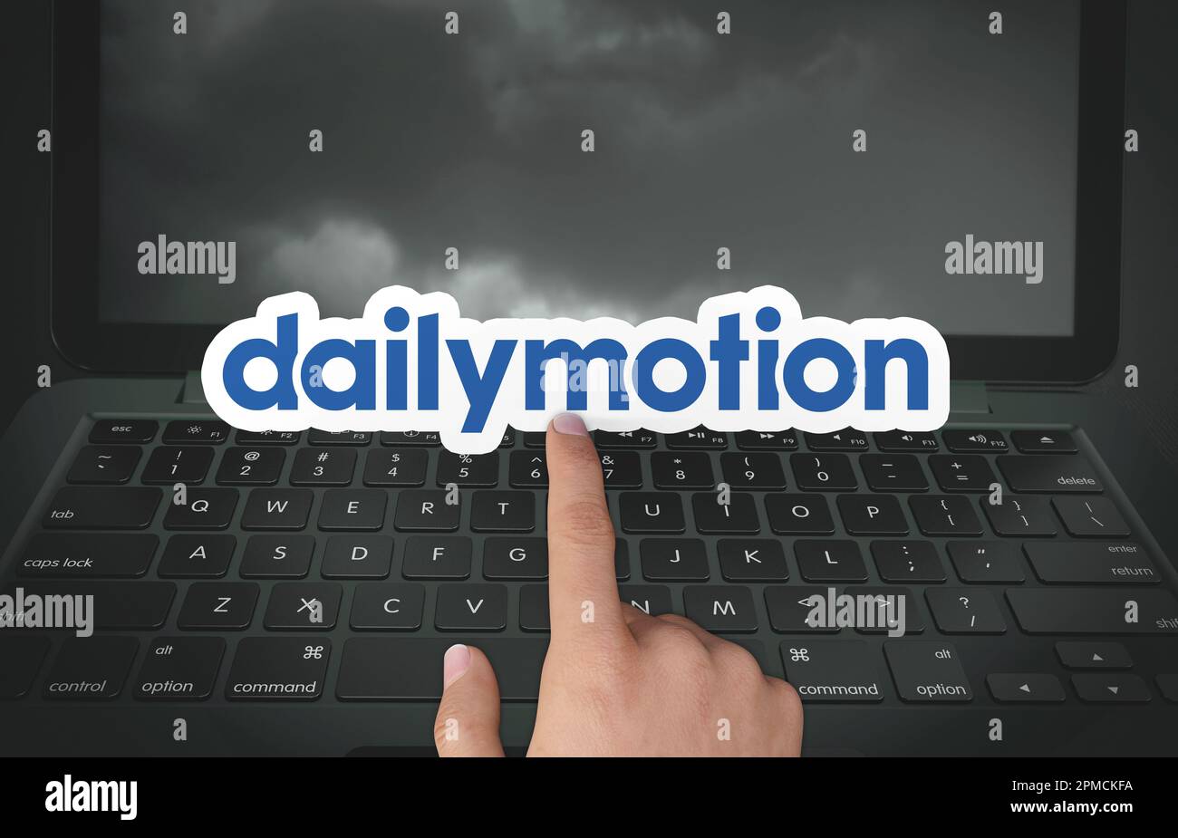 media, logo design for use on social media and news sites Stock Photo ...