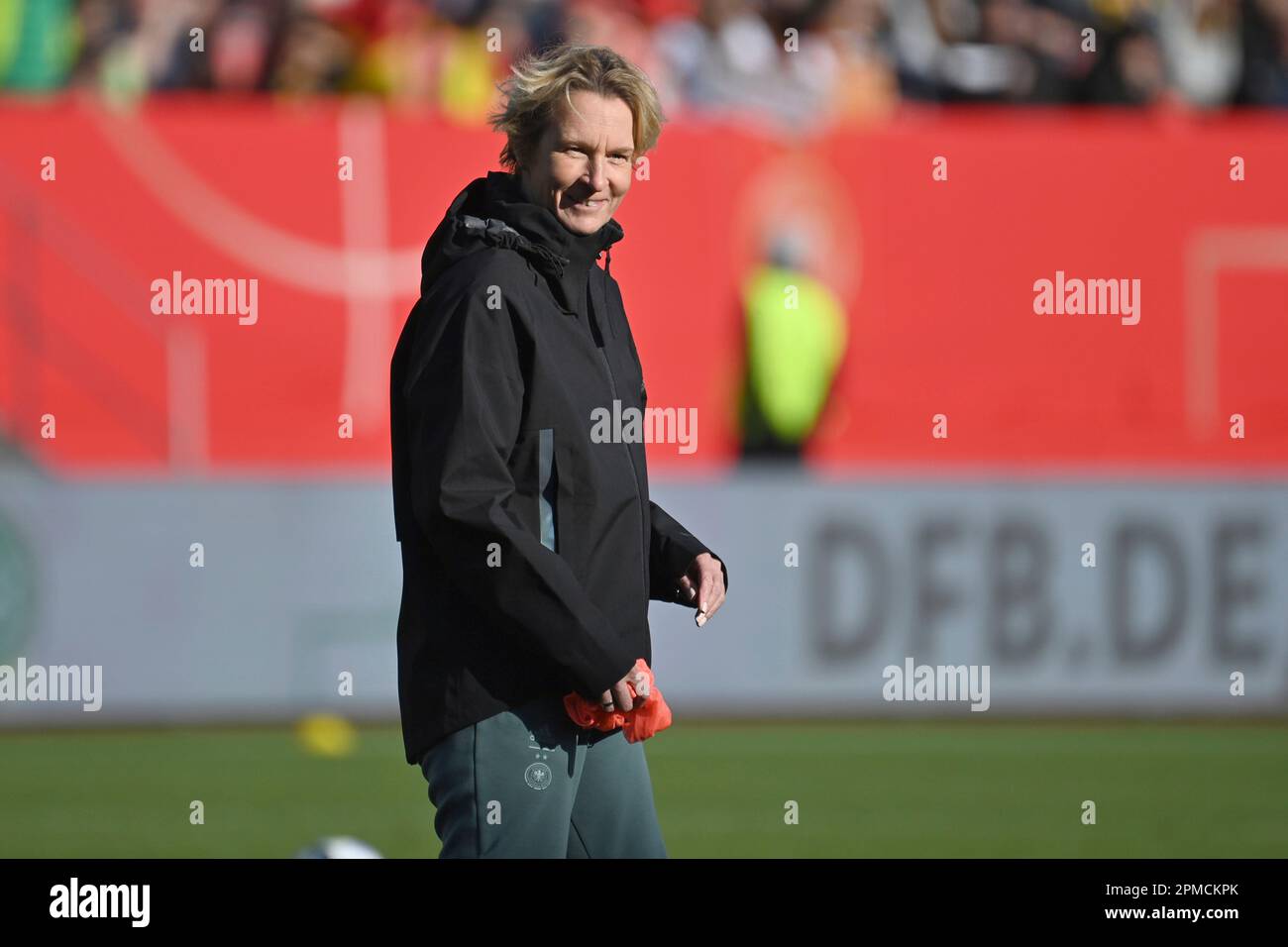 Nuernberg. 11th Apr, 2023. Martina VOSS-TECKLENBURG (Bundescoachin GER ...