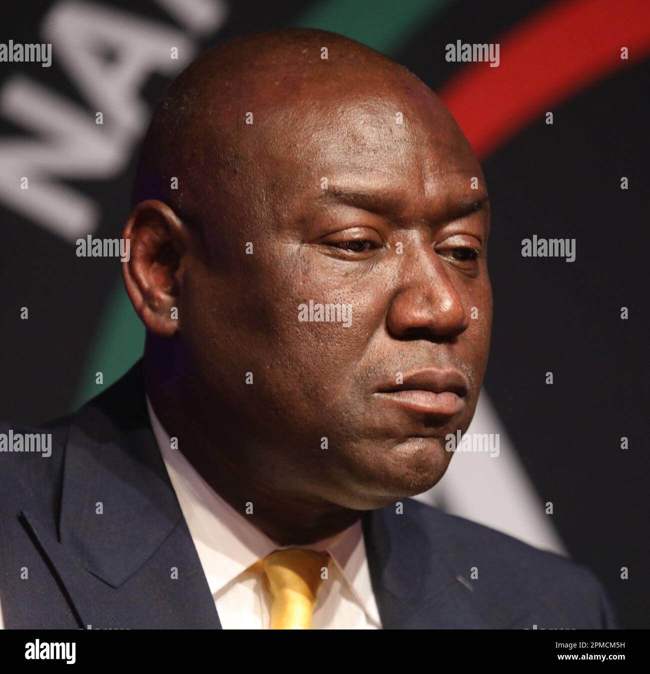April 12, 2023, New York City, New York, USA: Attorney BENJAMIN CRUMP ...