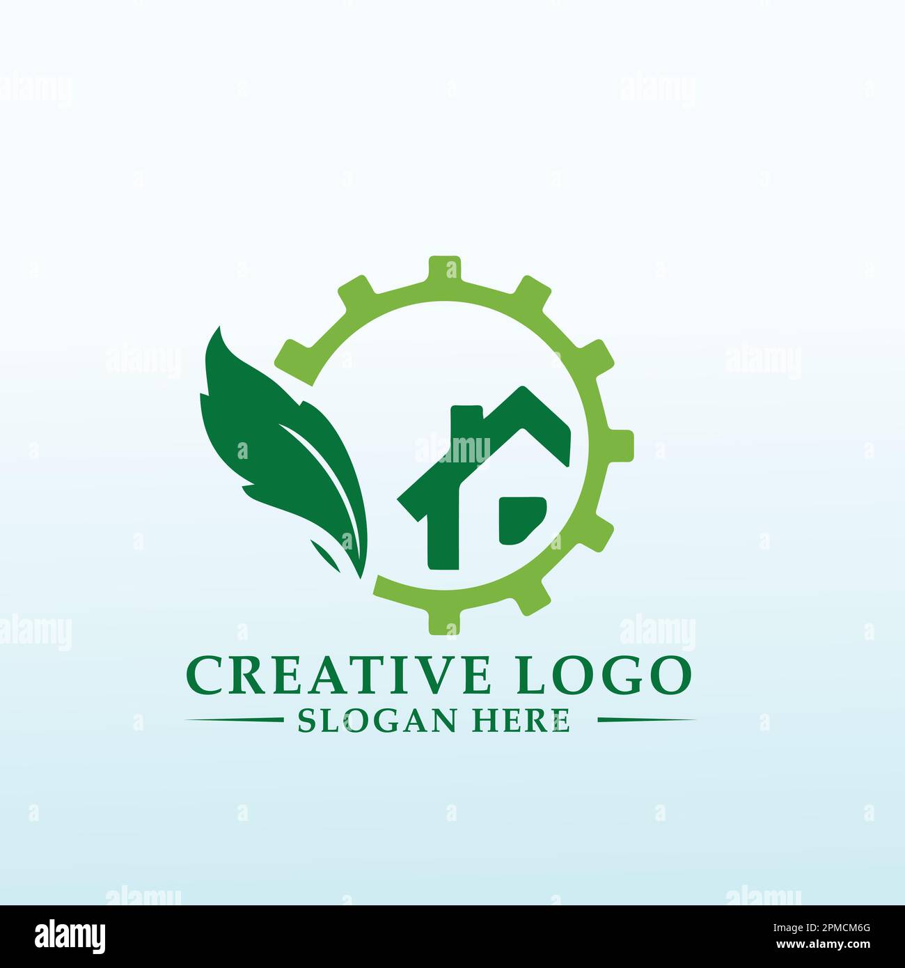 Robotics and Plants into a logo for Green Workforce Stock Vector Image ...