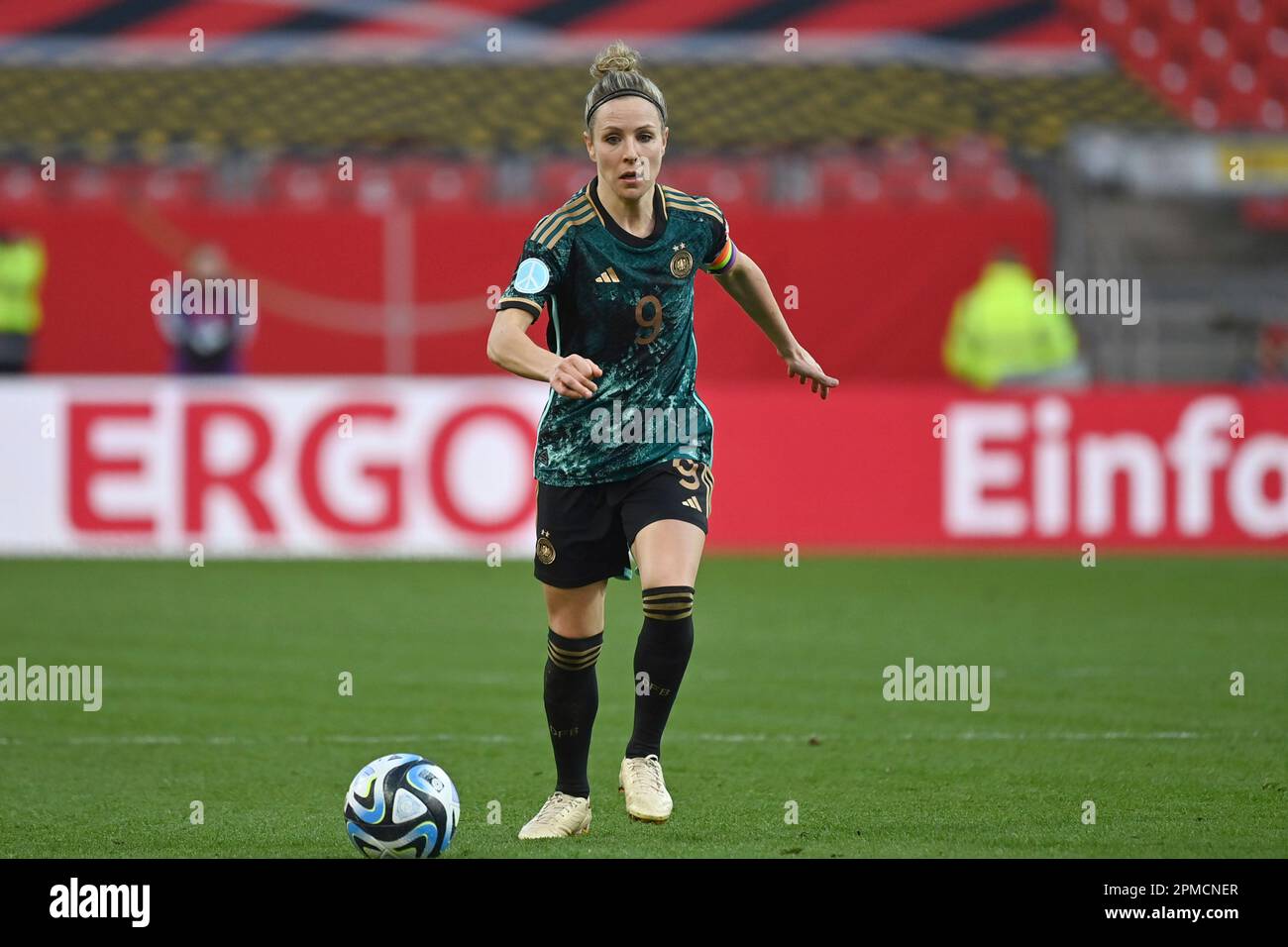 Nuernberg. 11th Apr, 2023. Svenja HUTH (GER), action, single action ...