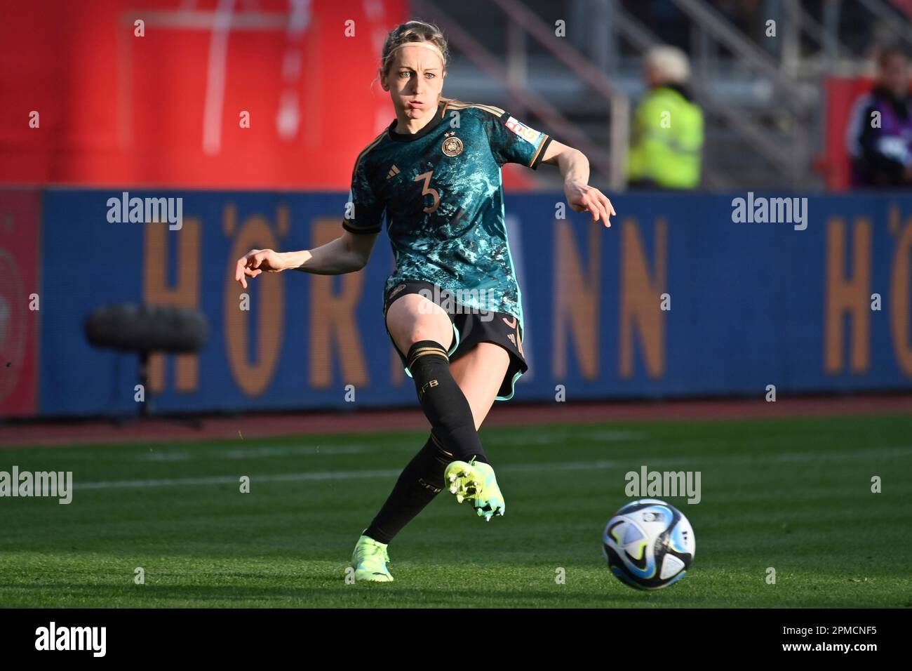 Nuernberg. 11th Apr, 2023. Kathrin HENDRICH (GER), action, individual ...