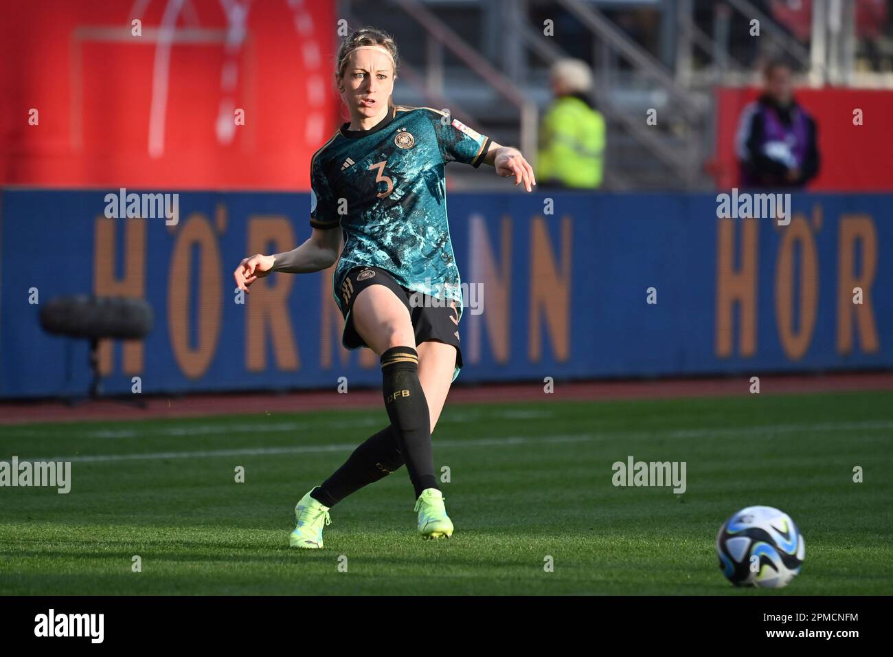 Nuernberg. 11th Apr, 2023. Kathrin HENDRICH (GER), action, individual ...