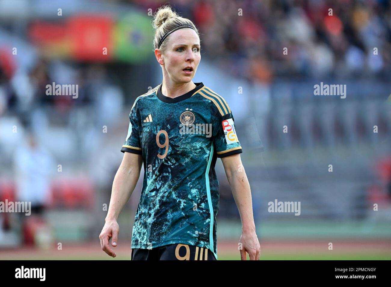 Nuernberg. 11th Apr, 2023. Svenja HUTH (GER), action, single image, cut ...