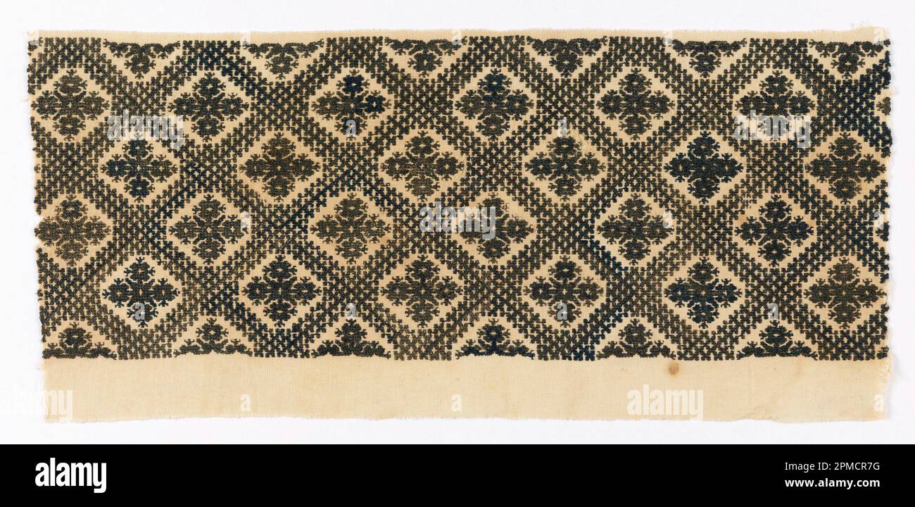 Fragment; cotton; Bequest of Richard Cranch Greenleaf in memory of his ...