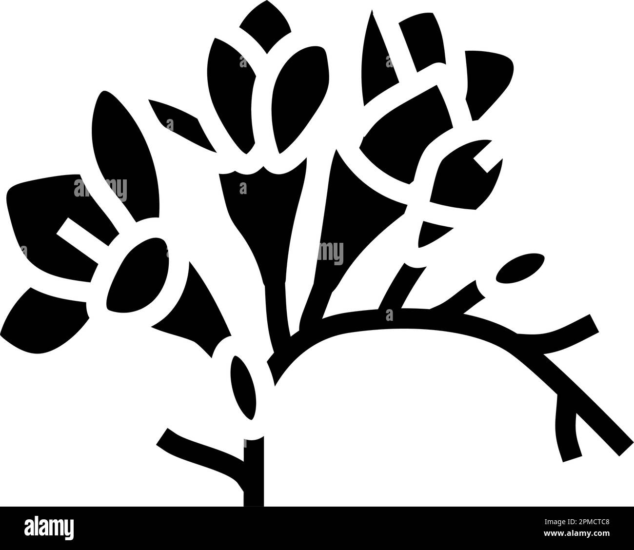 freesia flower spring glyph icon vector illustration Stock Vector Image ...