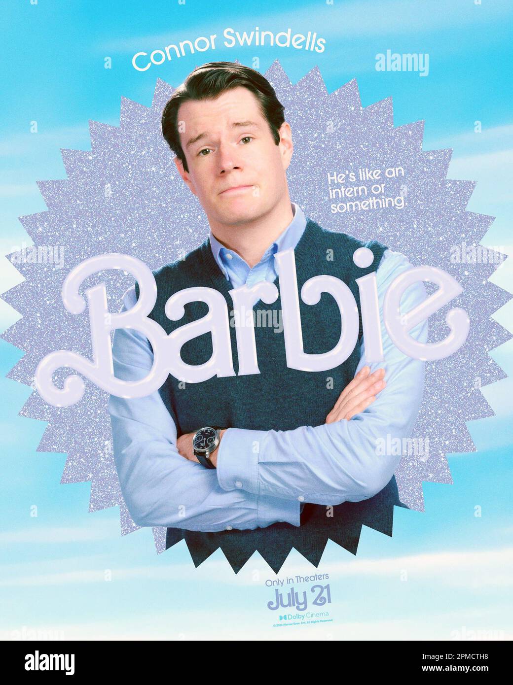 BARBIE, US character poster, Connor Swindells, 2023. © Warner Bros ...