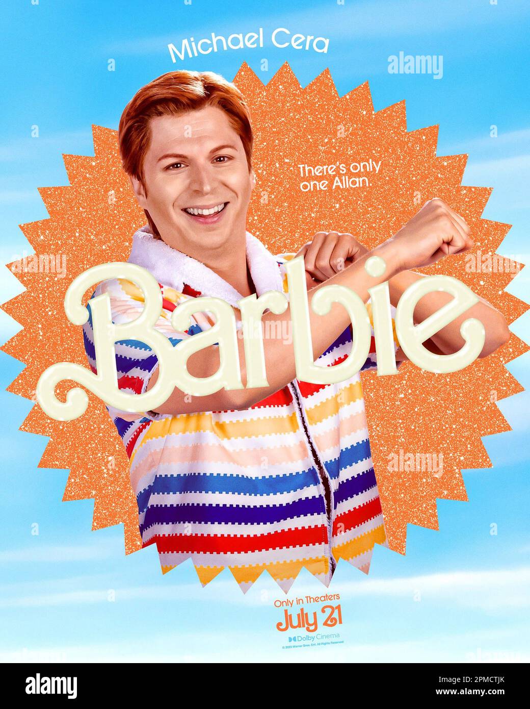 BARBIE, US character poster, Michael Cera, 2023. © Warner Bros ...