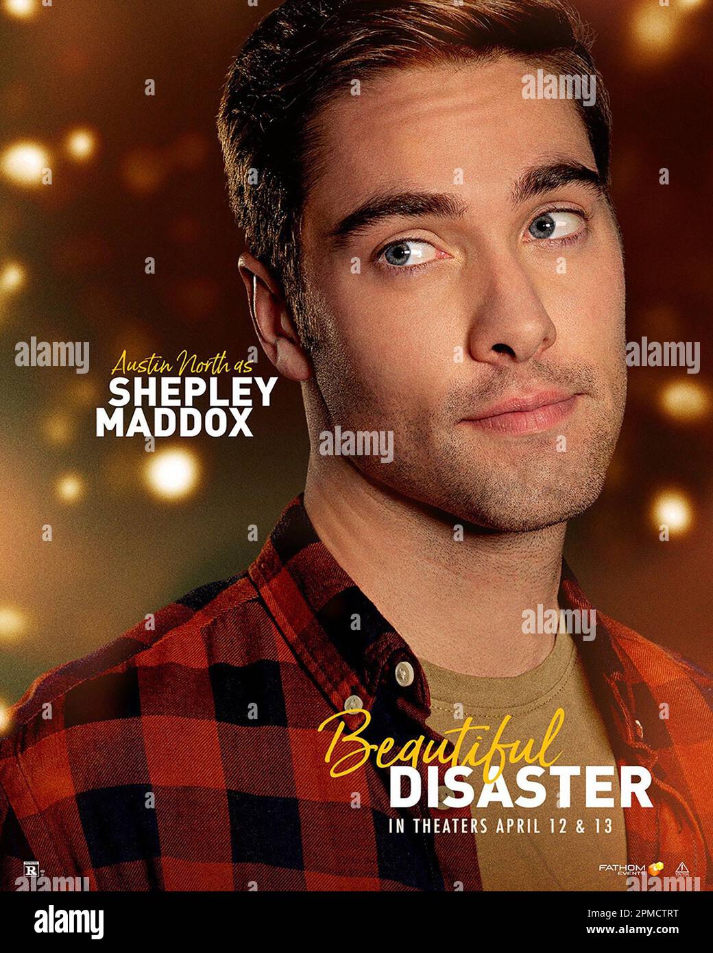 BEAUTIFUL DISASTER, US character poster, Austin North, 2023. © Voltage ...