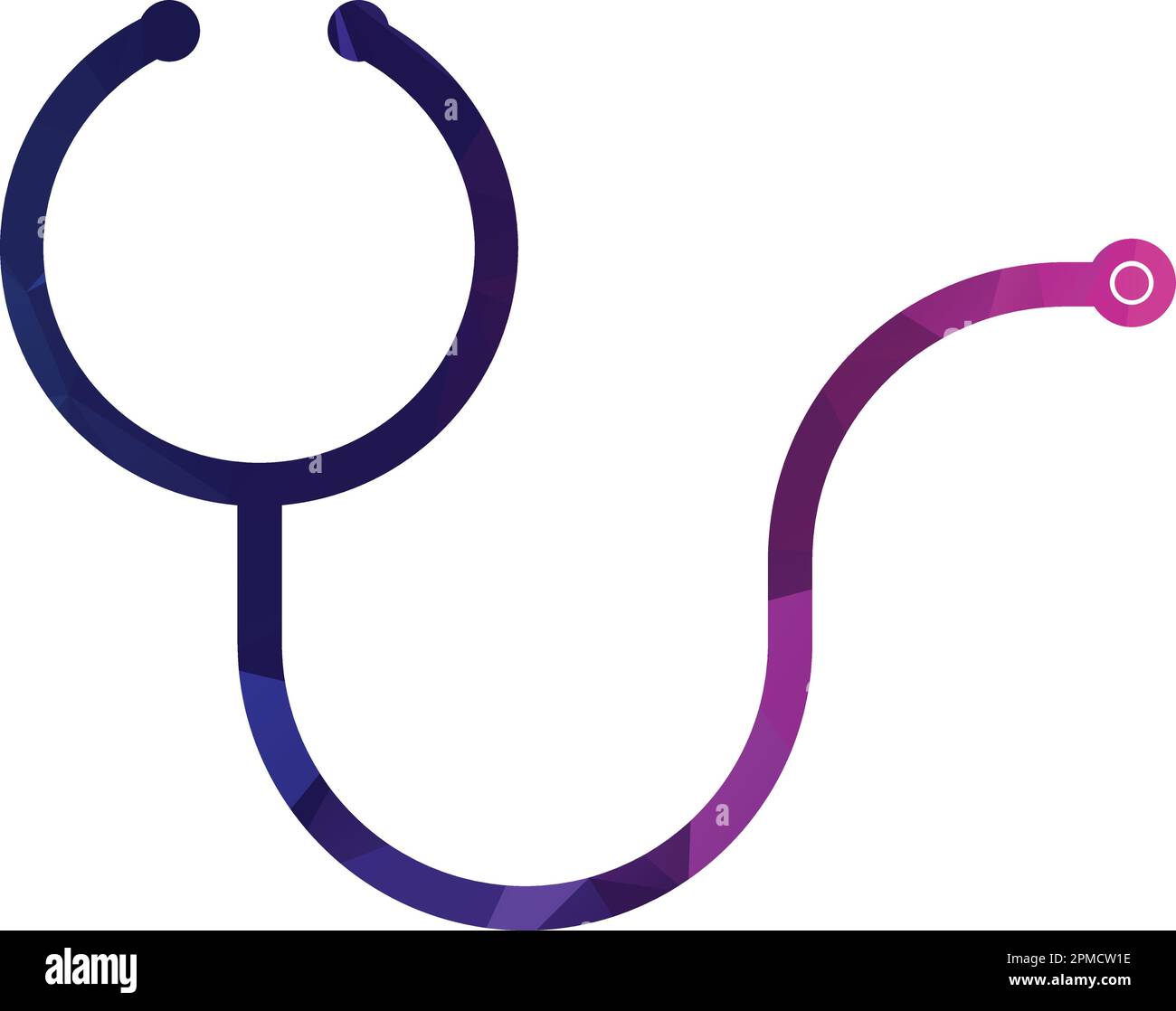 Health consult logo design template. Stethoscope isolated on bubble ...