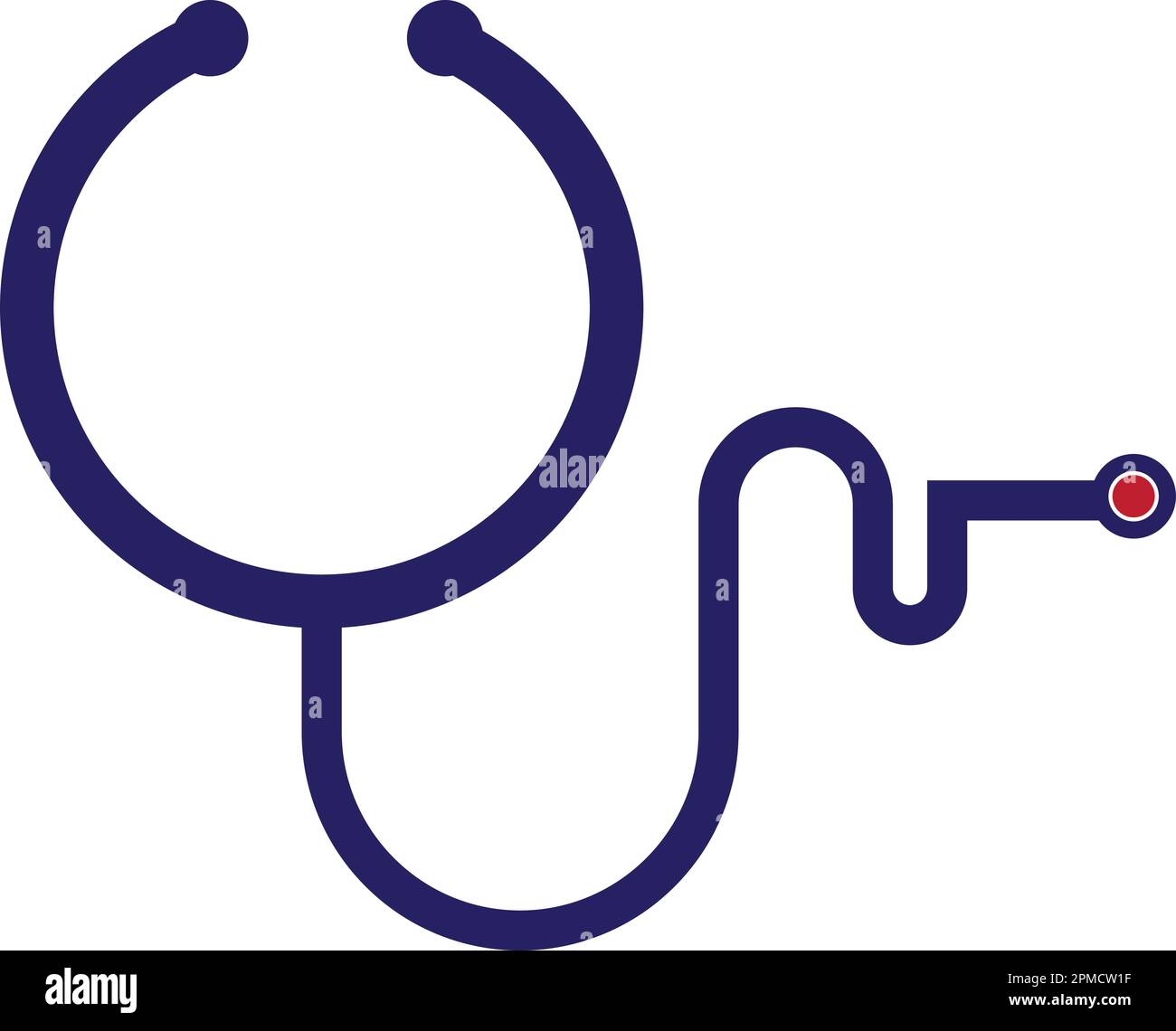 Health consult logo design template. Stethoscope isolated on bubble ...