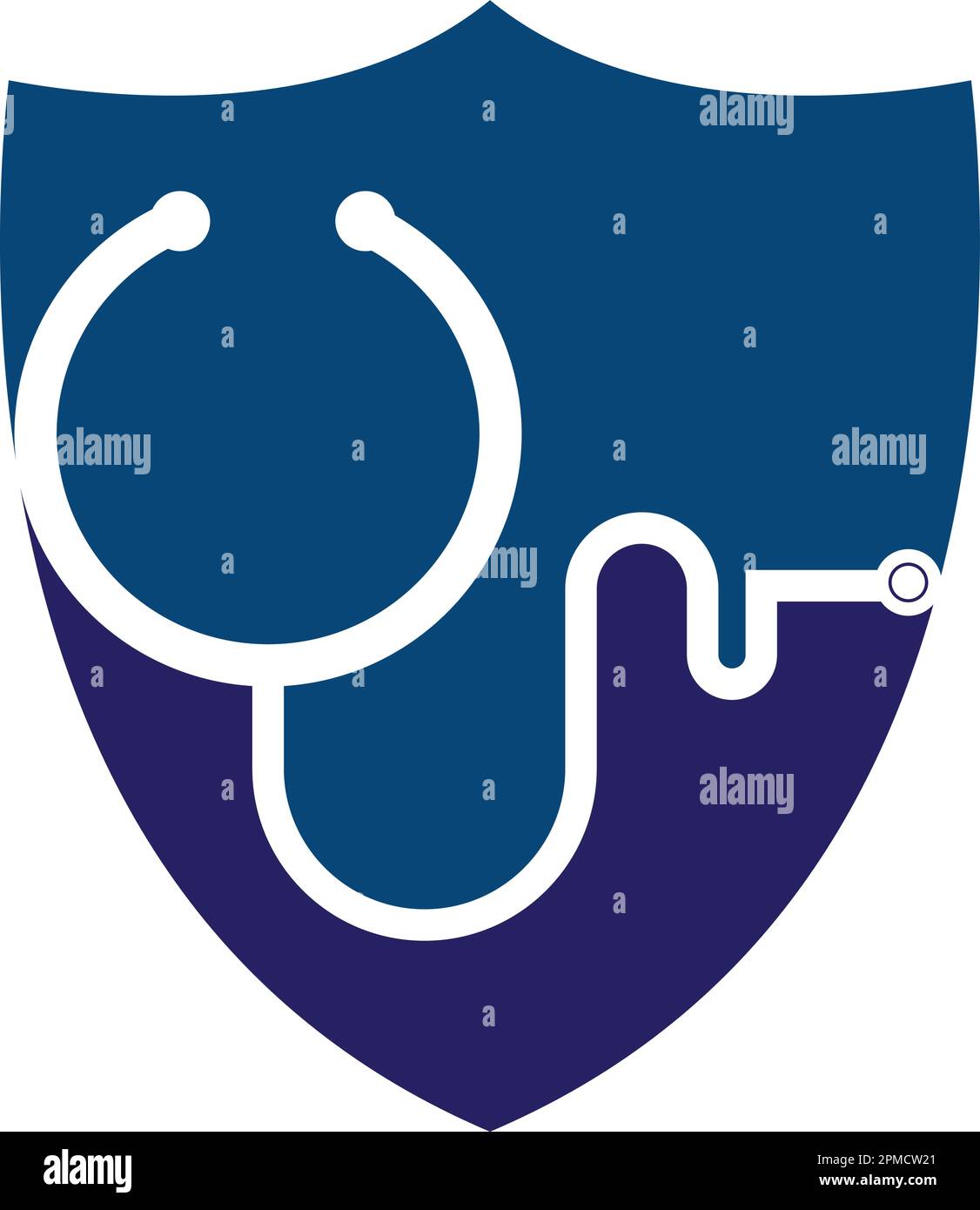 Health consult logo design template. Stethoscope isolated on bubble ...