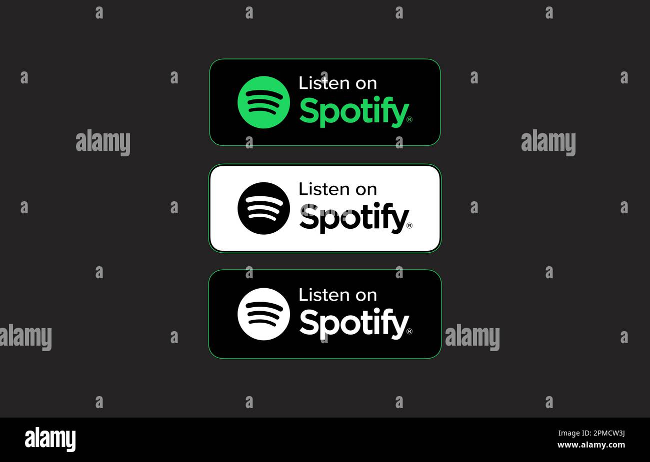 Listen On Spotify Icon Png