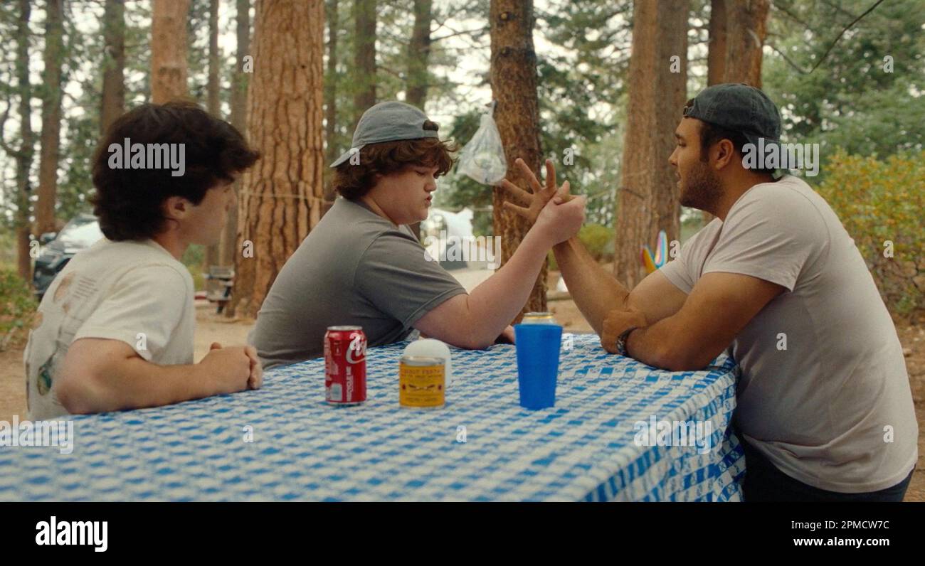 BIG BOYS, from left: Taj Cross, Isaac Krasner, David Johnson III, 2023 ...