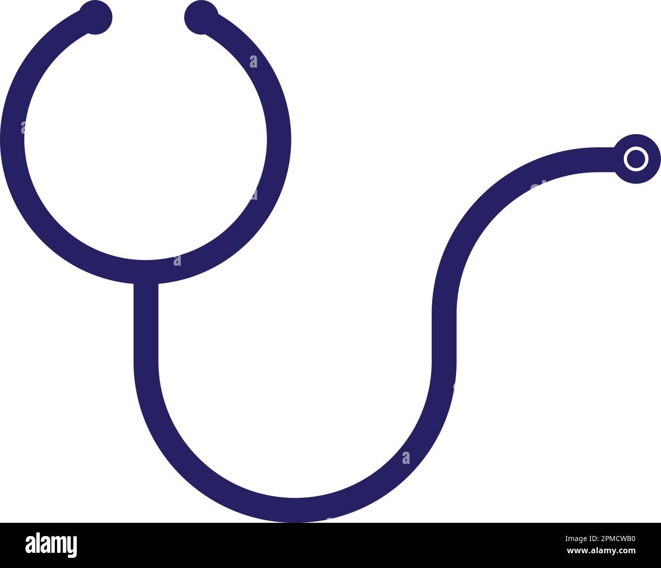 Health consult logo design template. Stethoscope isolated on bubble ...