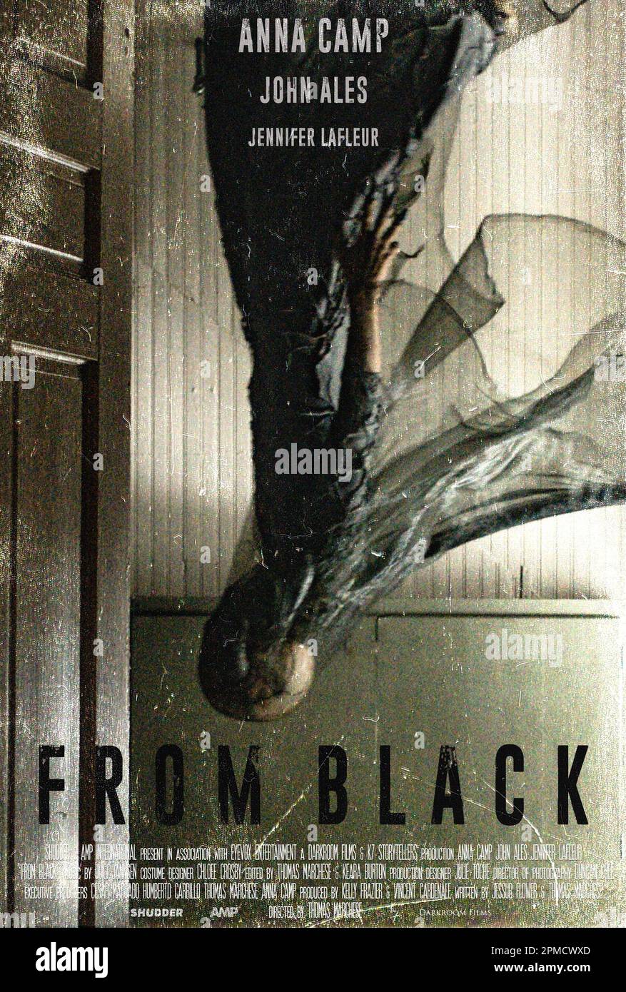 FROM BLACK, poster, 2023. © Shudder /Courtesy Everett Collection Stock ...