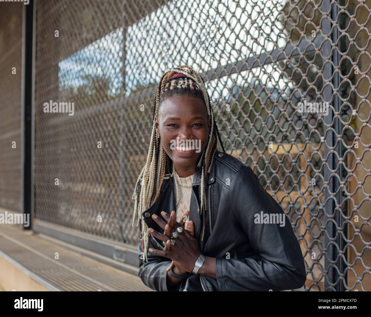 African girl braids hair Stock Photo - Alamy