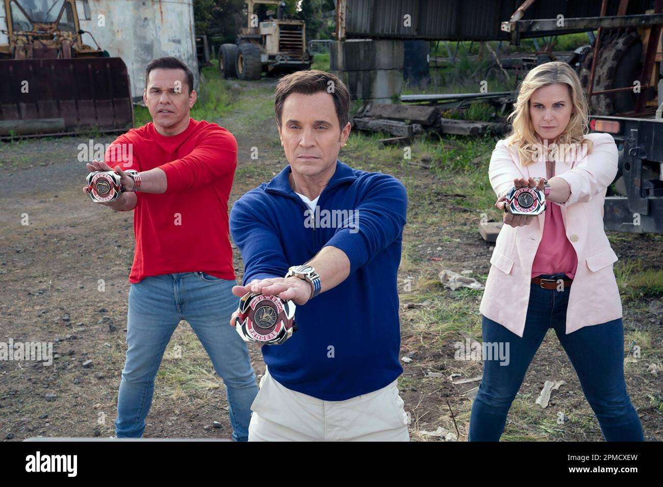 MIGHTY MORPHIN POWER RANGERS: ONCE & ALWAYS, from left: Steve Cardenas ...