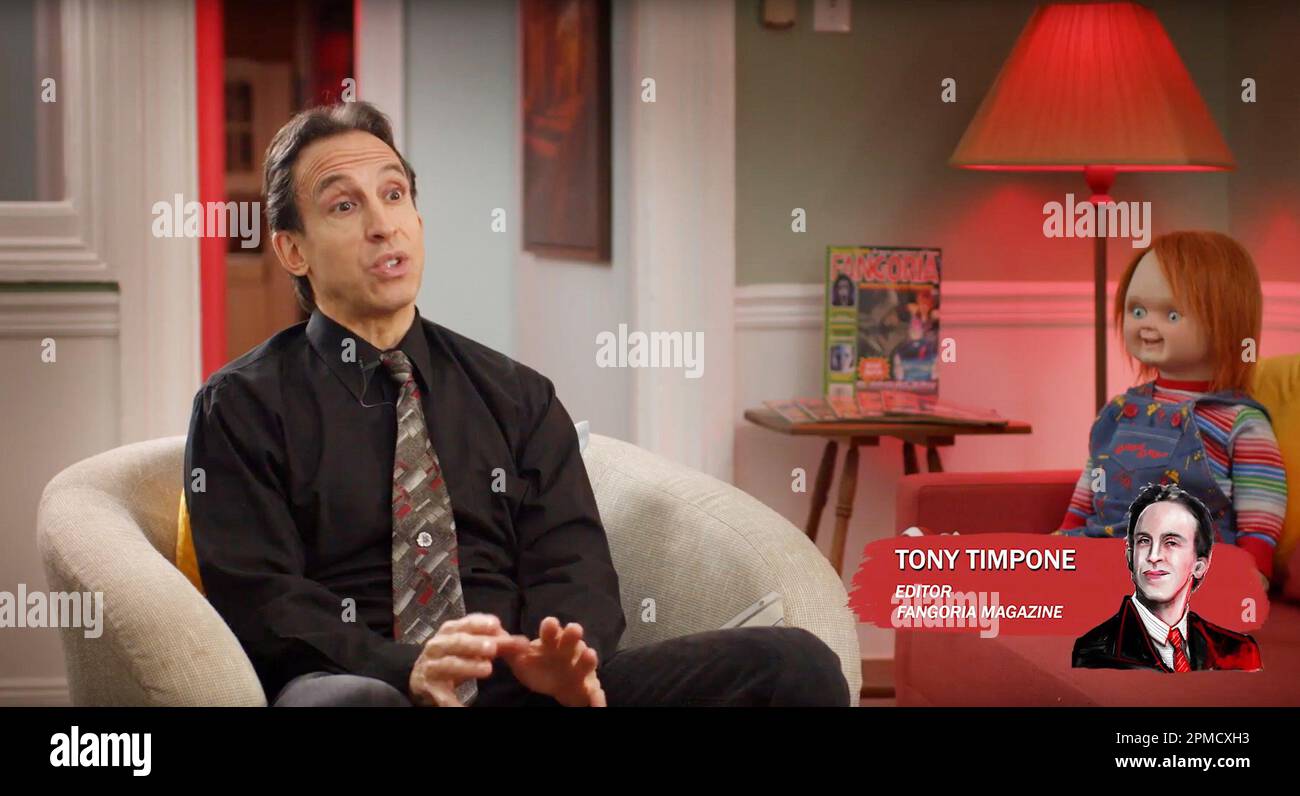 LIVING WITH CHUCKY, Anthony Timpone, editor of Fangoria Magazine, 2022 ...