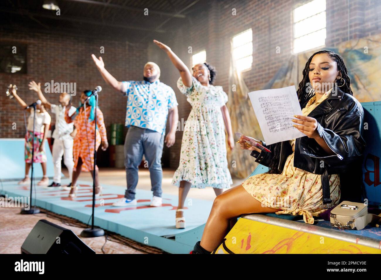PRAISE THIS, from left: Kiara Iman, Ilario Grant, Jekalyn Carr, Drew ...
