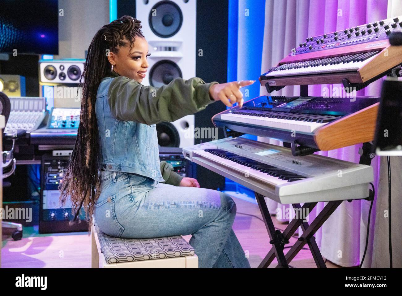 PRAISE THIS, Chloe Bailey, 2023. ph: Jessica Miglio / © Peacock ...