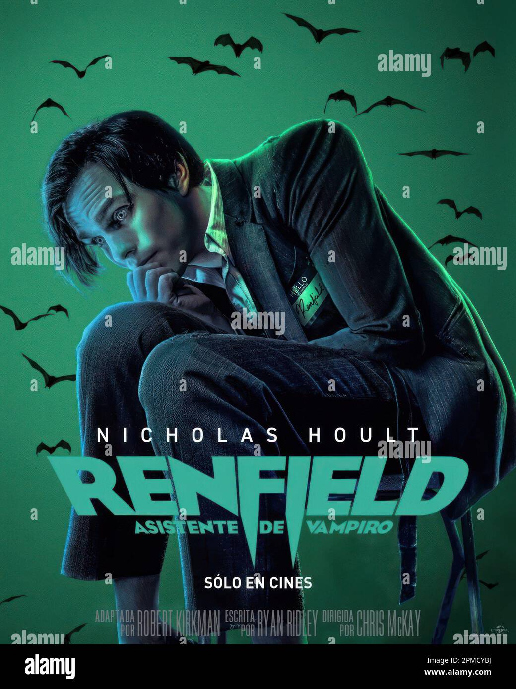 RENFIELD, (aka RENFIELD: ASISTENTE DE VAMPIRO), Mexican poster, Nicholas Hoult, 2023 ...