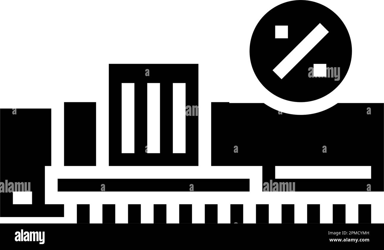 cash and carry glyph icon vector illustration Stock Vector Image & Art ...