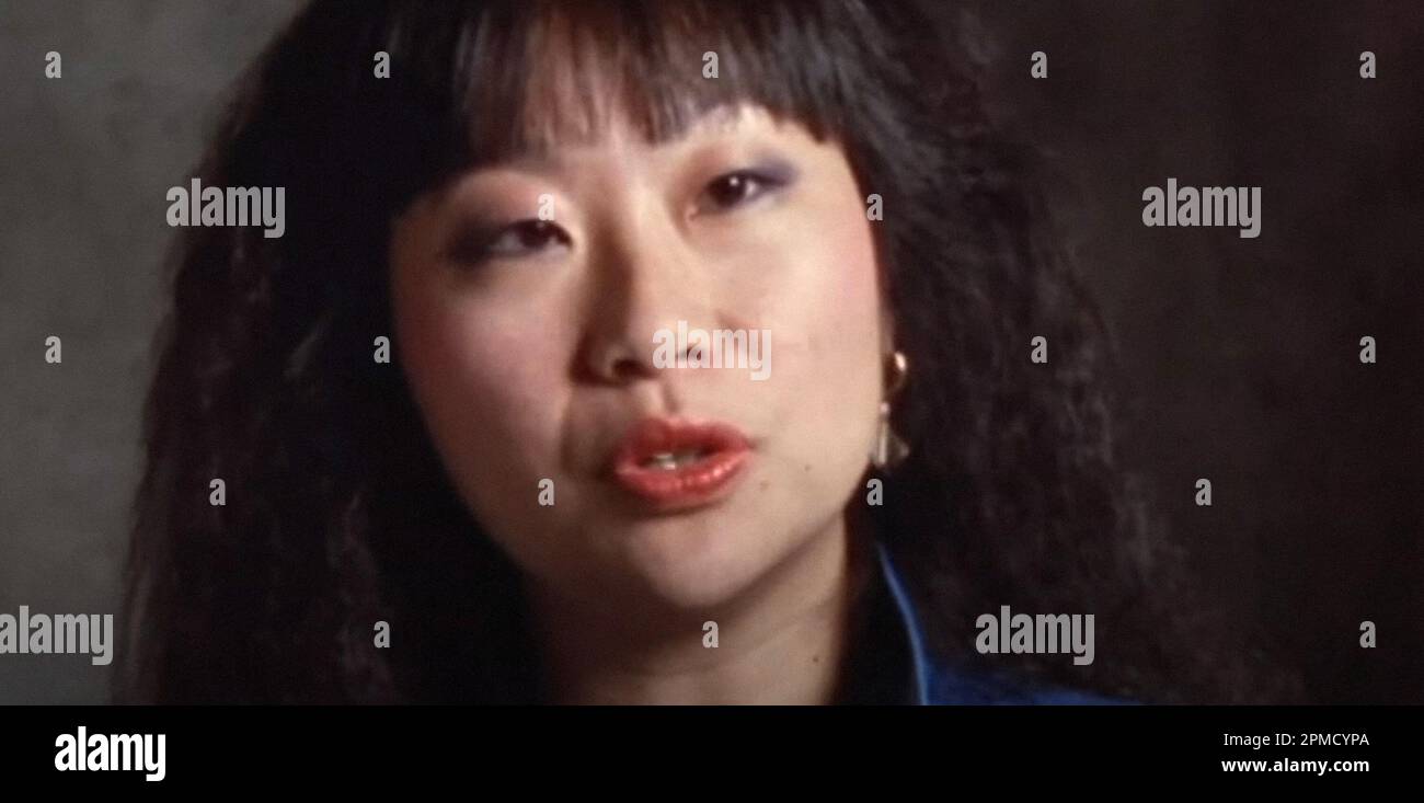 THE LOST WEEKEND: A LOVE STORY, May Pang, shown in archival footage ...