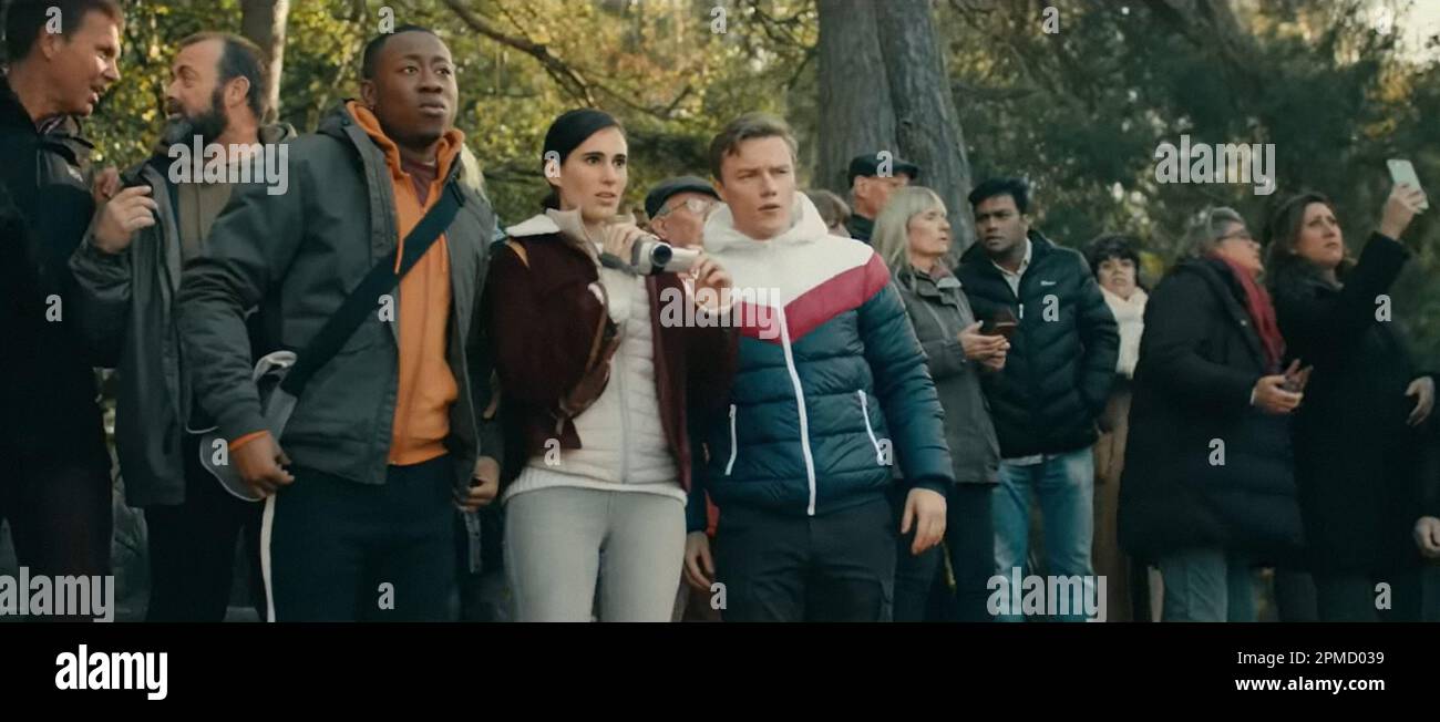 WAR OF THE WORLDS: THE ATTACK, front, from left: Alhaji Fofana, Sam ...