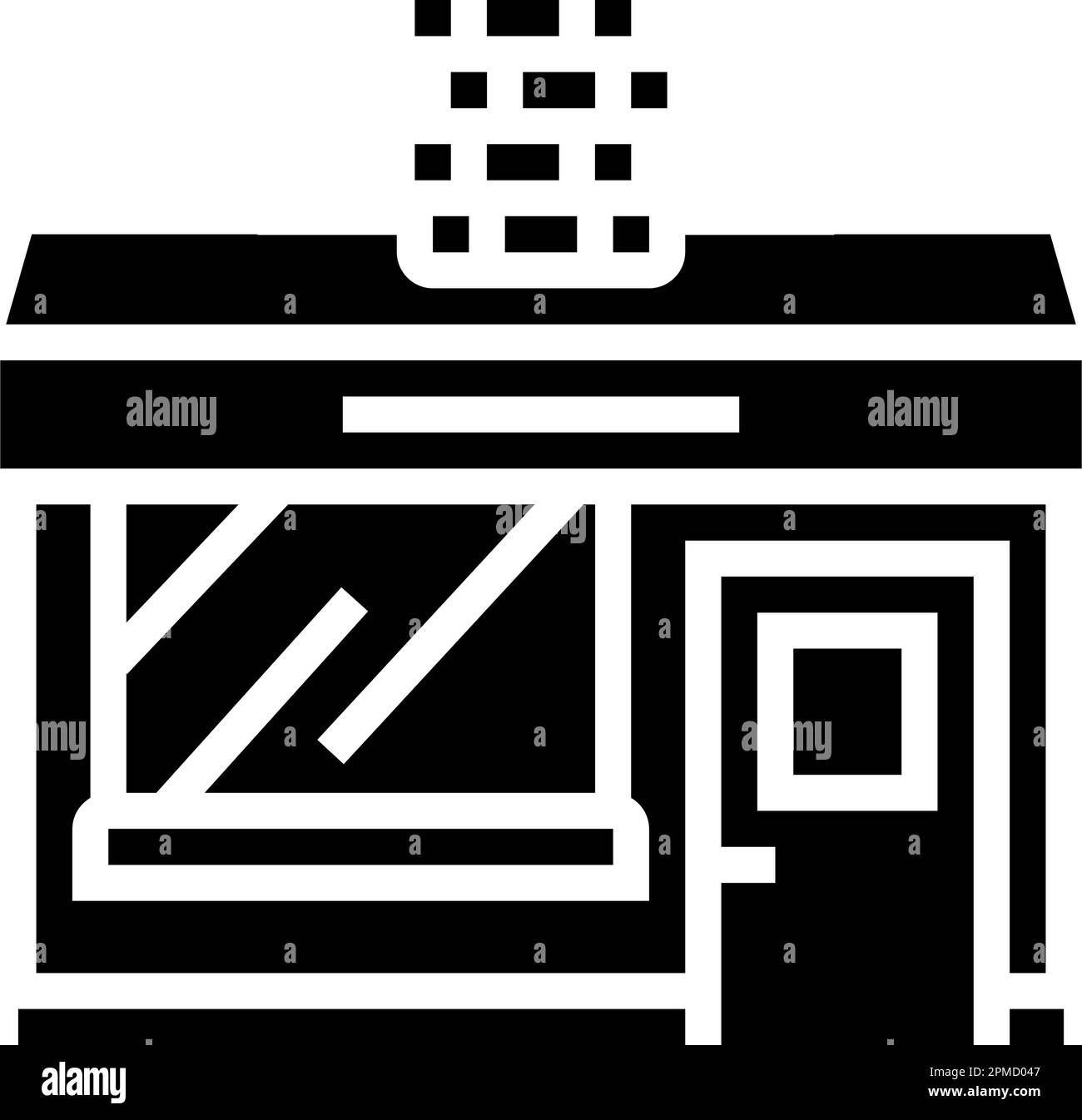 Chip shop customer Black and White Stock Photos & Images - Alamy